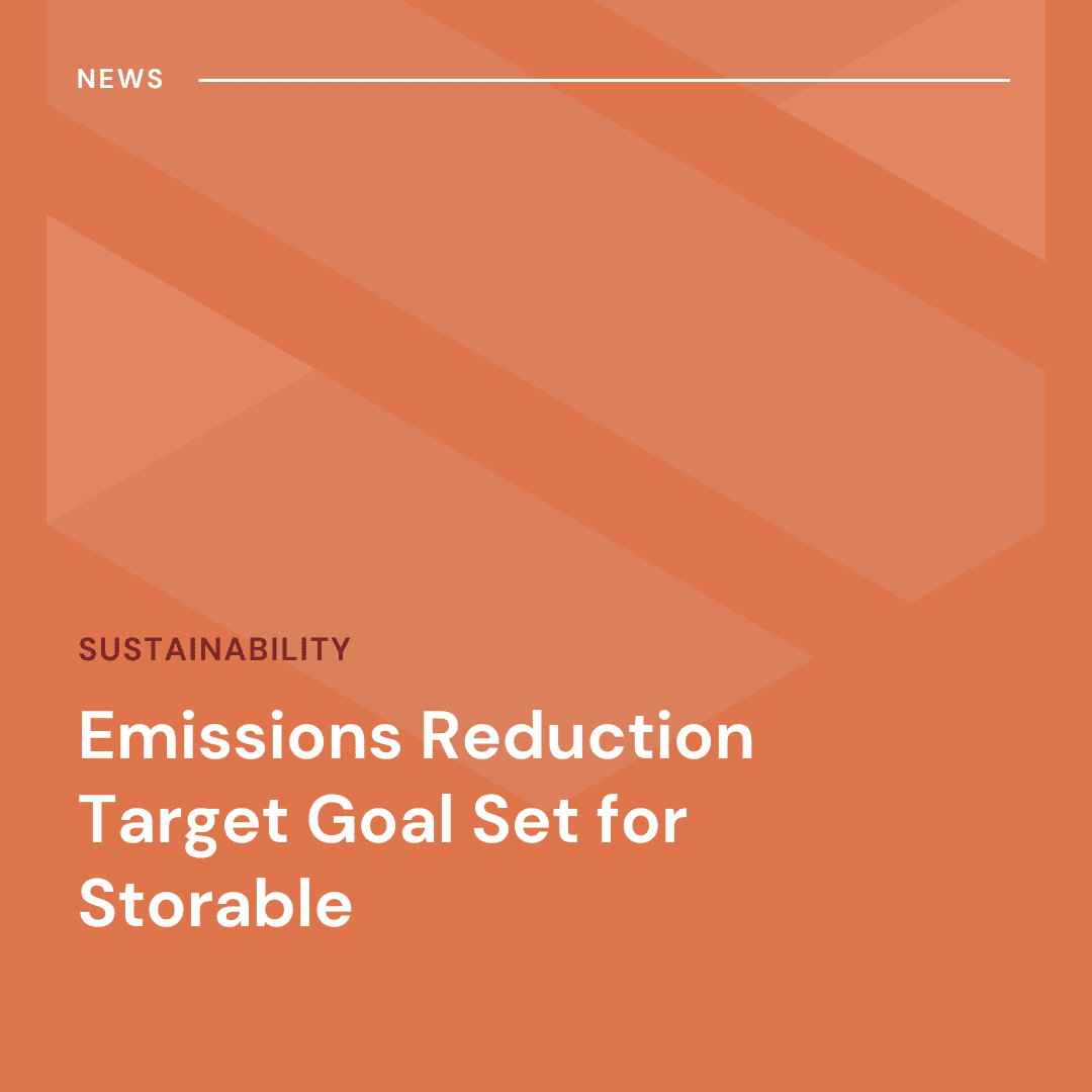 SBTi Validates Storable's Scope 1 and 2 Target Ambition as Aligned with ...