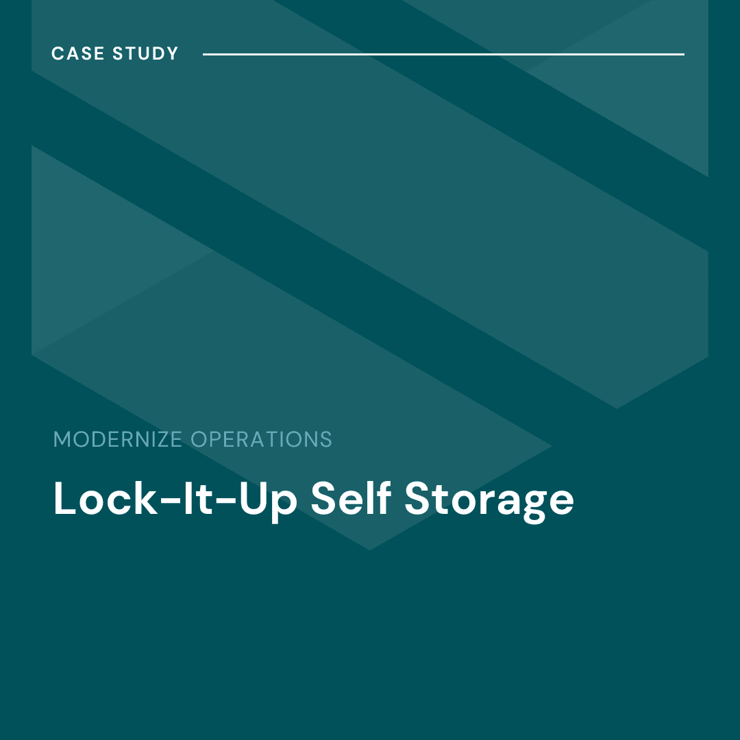 Lock-It-Up Self Storage Modernizes Operations and Reduces Costs with ...