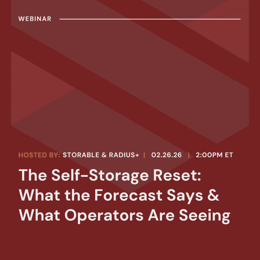 Watch: 2026 State of the Self-Storage Industry Webinar | Storable